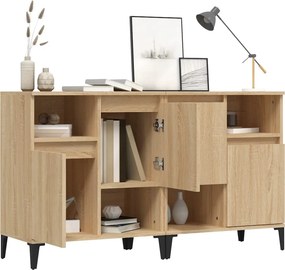 Příborníky 2 ks dub sonoma 60 x 35 x 70 cm kompozitní dřevo 3185730