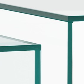 Sada 2 ks konferenčních stolků Dice čirá