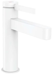 Hansgrohe Finoris - Umyvadlová baterie, s výpustí, CoolStart, EcoSmart, matná bílá 76025700
