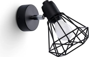 Sollux Lighting Nástěnné svítidlo ARTEMIS 1 černé