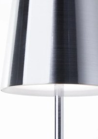 Brilliant G40939/68  Stolní AKU lampa XAANA broušený nikl USB-C , CCT