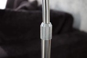 Stojací lampa Big Bow bílá 185 - 205 cm