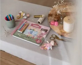 Little Dutch Omalovánky s pastelkami Zahrada Rosa / od 2 let