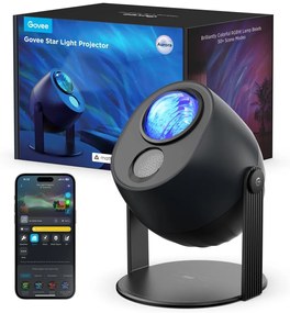 Govee - LED RGBW Galaxy Light Projector Pro Wi-Fi Matter