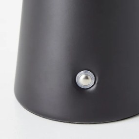 Brilliant G40895/76  Venkovní AKU stolní lampa MUFFIN matná černá USB-C