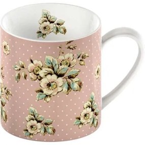 KatieAlice  Porcelánový hrnek Pink Floral-300ml