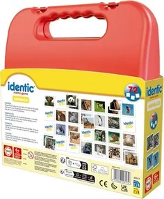 EDUCA Pexeso Zvířátka v kufříku / 72 kartiček / 36 dvojic