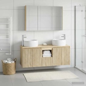 Sada koupelnových skříněk 4 ks Dub sonoma Kompozitní dřevo 3406545