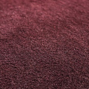 Asra, Ručně všívaný kusový koberec Asra wool tm. fialová, 60x110, fialová, ložnice