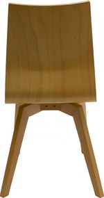 Bradop Dřevěná jídelní židle SASKIE I Z153, buková | Provedení: DS-Dub sonoma