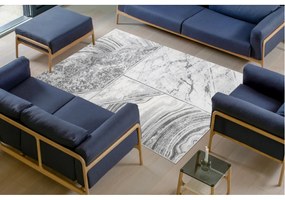 Kusový koberec Takna stříbrnošedý 140x190cm