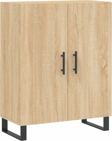 Skříň highboard dub sonoma 69,5 x 34 x 180 cm kompozitní dřevo 3195702