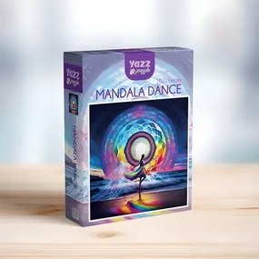 YAZZ Puzzle Taneční mandala / 1023 dílků / 60 x 60 cm