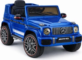 LEAN CARS Elektrické autíčko Mercedes AMG G 63 modré lakované
