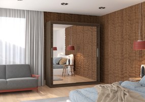 ADRK Furniture Posuvná skříň s zrcadlem ETTORE 180 ADRK-SW-ETT-CH-180