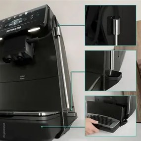 Siemens EQ600 iAroma TP603E08 černá / Automatický kávovar / 1500 W / 1