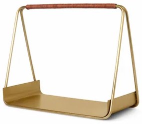 Port Wood Basket - Brass Ferm Living