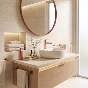 Rea, Koupelnová baterie Rea Grace Brush Copper, REA-B8933