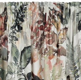 ZATEMŇOVACÍ ZÁVĚS NA PÁSCE ARINA 140X270 CM VZOROVANÁ