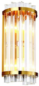Eurolamp | Nástěnné svítidlo 2xE14/7W/230V zlatá | EU0048
