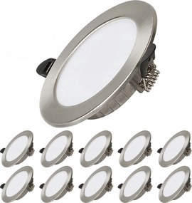 Kulaté Stropní Svítidlo Led bodové reflektorové zabudování 7W 70W 700lm, 10 Ks
