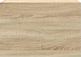 vidaXL Koupelnová nástěnná skříňka 60 x 25 x 40 cm kompozit [860070] Barva: Staré dřevo
