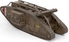 Metal Earth 3D puzzle Britský tank Mark IV / Počet dílků: 79 / od 14 l