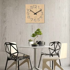 Moderní dřevěné nástěnné hodiny | Minimalistický design do interiéru I SENTOP HDFK033