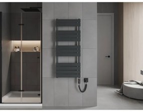 Mexen Ceres, elektrické topné těleso 1200 x 500 mm, 600 W, antracitová, W111-1200-500-2600-66