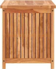 Zahradní úložný box 60 x 50 x 58 cm masivní teakové dřevo 315379