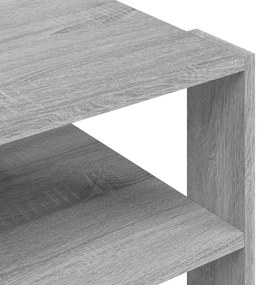 Konferenční stolek šedý sonoma 59,5x59,5x40 cm kompozitní dřevo - Default Title