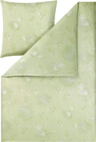 XXXLutz POVLEČENÍ, interlock jersey, zelená, 140/200 cm Estella - Povlečení - 004142136501