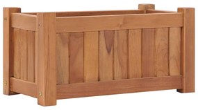 vidaXL Vyvýšený záhon 50 x 25 x 25 cm masivní teakové dřevo