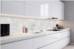 DIMEX | Fototapeta do kuchyně Světlá kamenná textura KI-420-277 | 420 x 60 cm | šedá