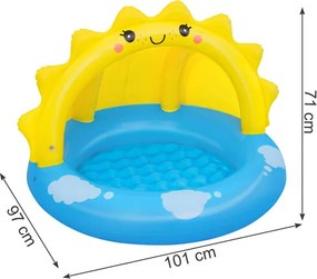 Nafukovací bazén 101 cm BESTWAY 52637