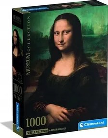 Clementoni 37094 Puzzle Museum Collection: Mona Lisa 1000 dílků