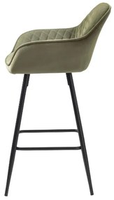 Milton barová židle zelená