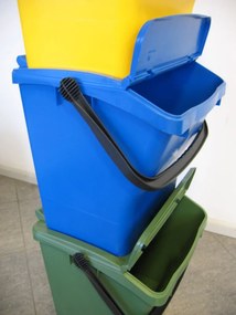 Elkoplast Odpadkový koš Urba Plus - barva zelená