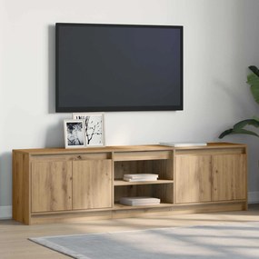 TV jednotky 180 x 34 x 50 cm Hnědá Kompozitní dřevo 3378505