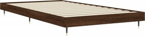 vidaXL Rám postele 90 x 190 cm kompozitní dřevo [832204] Barva: Betonová šedá