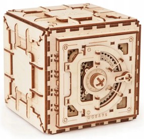 Stavebnice ugears 3d mechanický trezor