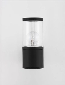 NV 9002873 Venkovní nástěnné svítidlo CETERA černý hliník a akryl E27 1x12W 220-240V IP54 bez žárovky - NOVA LUCE