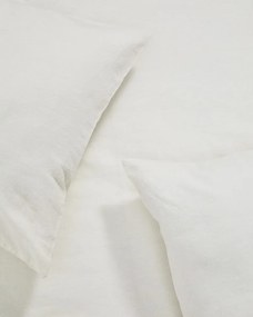 Slonovinové 3dílné povlečení na dvoulůžko/prodloužené 220x240 cm Simmel – Kave Home