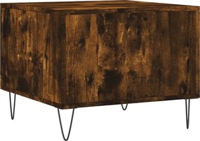vidaXL Konferenční stolky 2 ks 50x50x40 cm kompozitní dřevo [829391] Barva: Černá