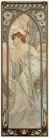DINO Puzzle Alfons Mucha – Snění večera / Panoramatické / 75 dílků / 2