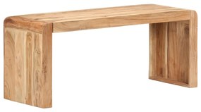 Lavice 110 x 38 x 46 cm masivní akáciové dřevo