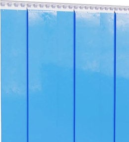 Závěs do dveří modrý 300 mm x 2,6 mm 25 m PVC 153874