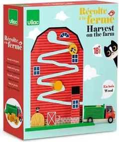 Vilac Dřevěný labyrint Sklizeň na farmě / od 18 měsíců