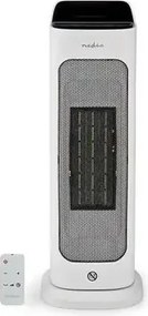 Nedis HTFA20WTW bílá / Keramické PTC topidlo / SmartLife / Wi-Fi / 200