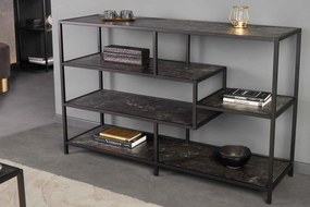 Designový regál Maille 114 cm mramor antracit